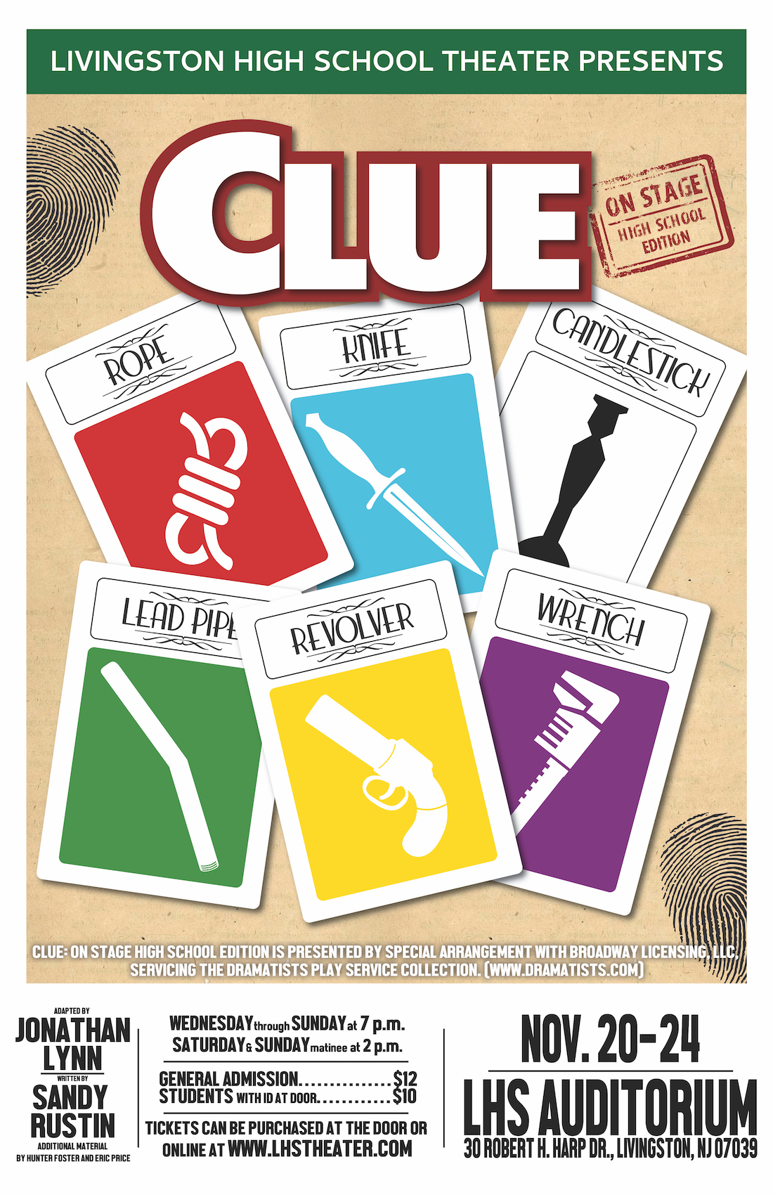 LIVINGSTONHS - Events